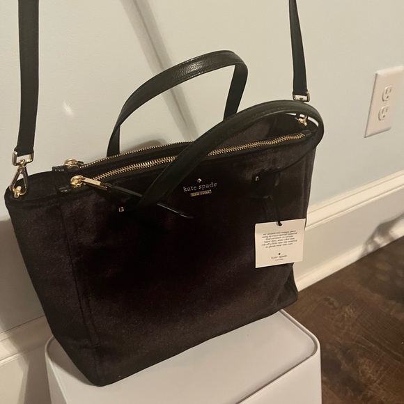 kate spade | Bags | Kate Spade Small Kona Velvet Handbag | Poshmark
